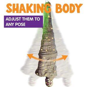 Holiday | 65 Halloween Cocoon Corpse Decoration Animated Hanging ...